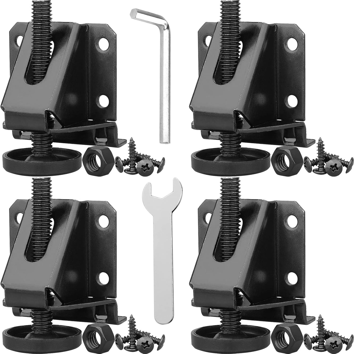 Heavy Duty Leveling Feet Furniture Levelers Adjustable Table Leg ...