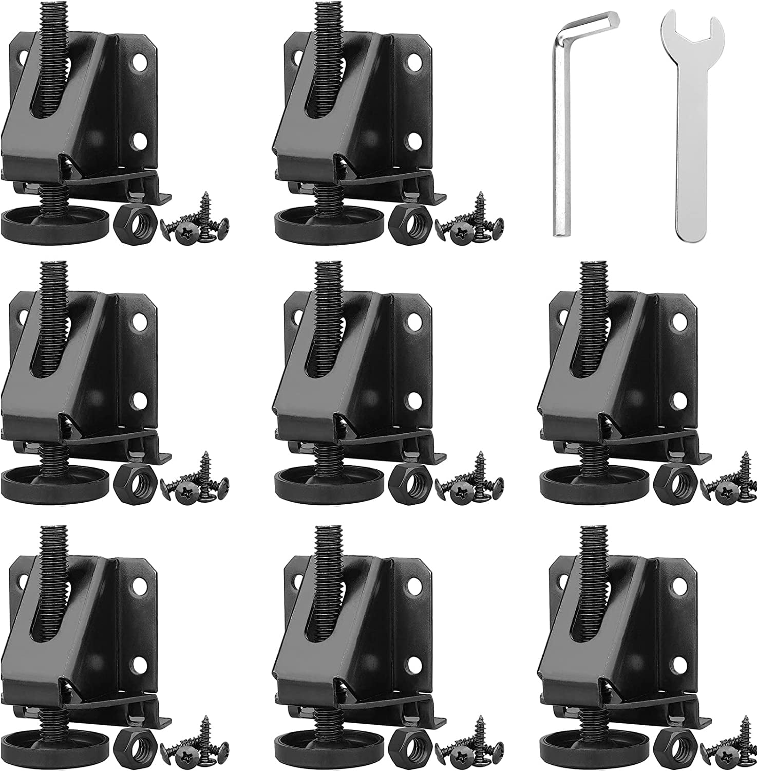 Heavy Duty Leveling Feet Furniture Levelers Adjustable Table Leg ...