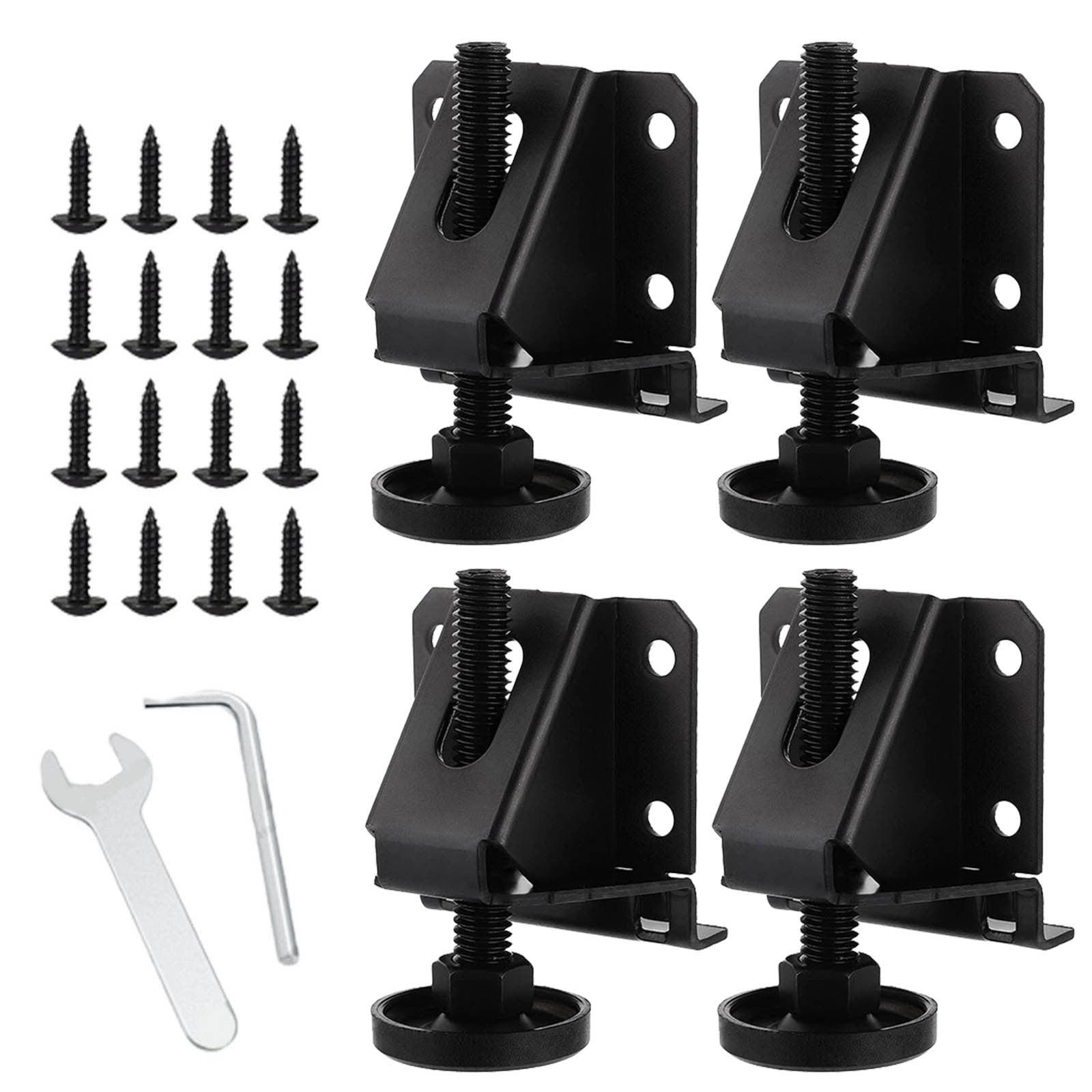 Heavy duty leveling feet workbench leveling legs black furniture ...
