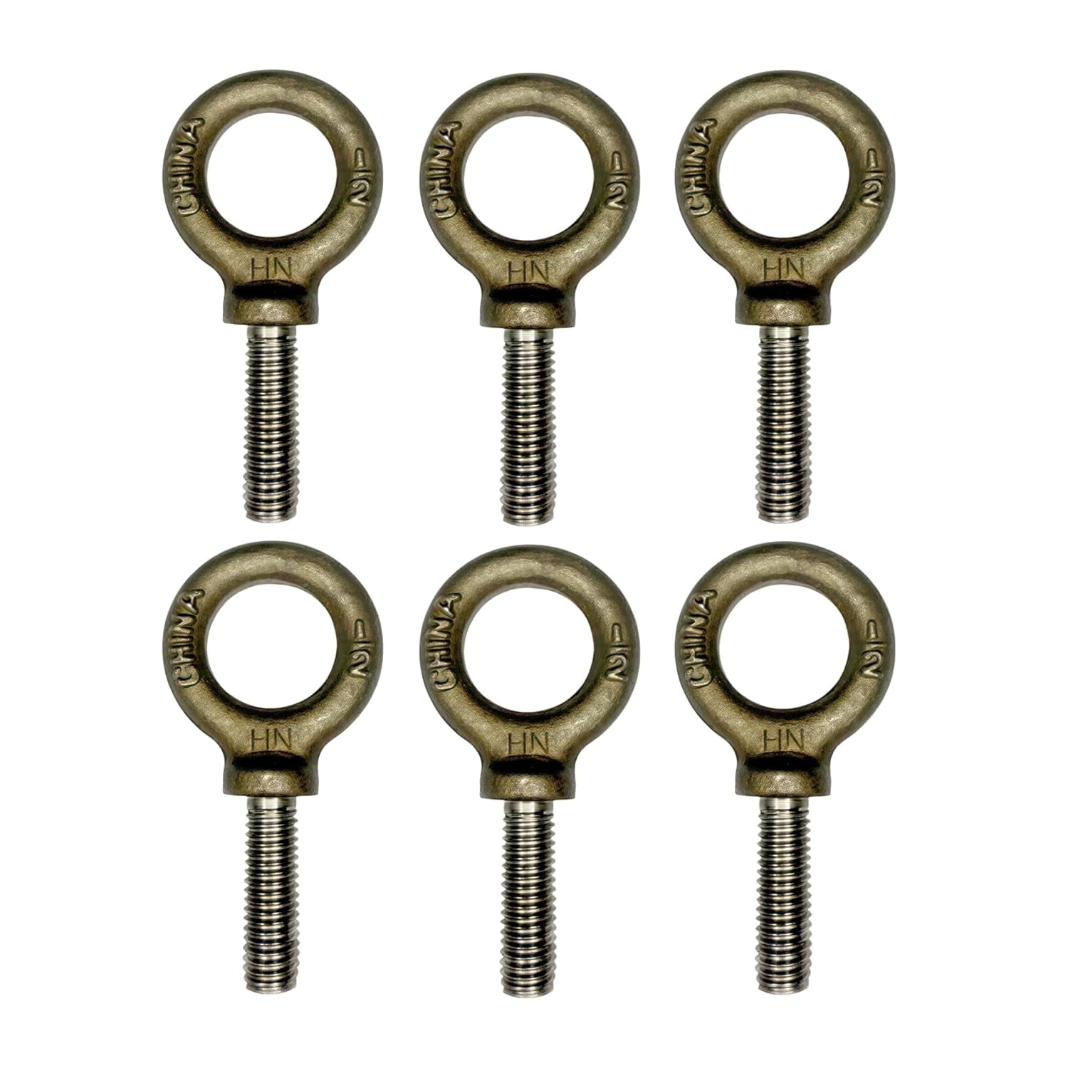 Heavy Duty Lifting Shoulder 1/2"-13 X 1-1/2" Eye Bolts, Concrete Rings ...