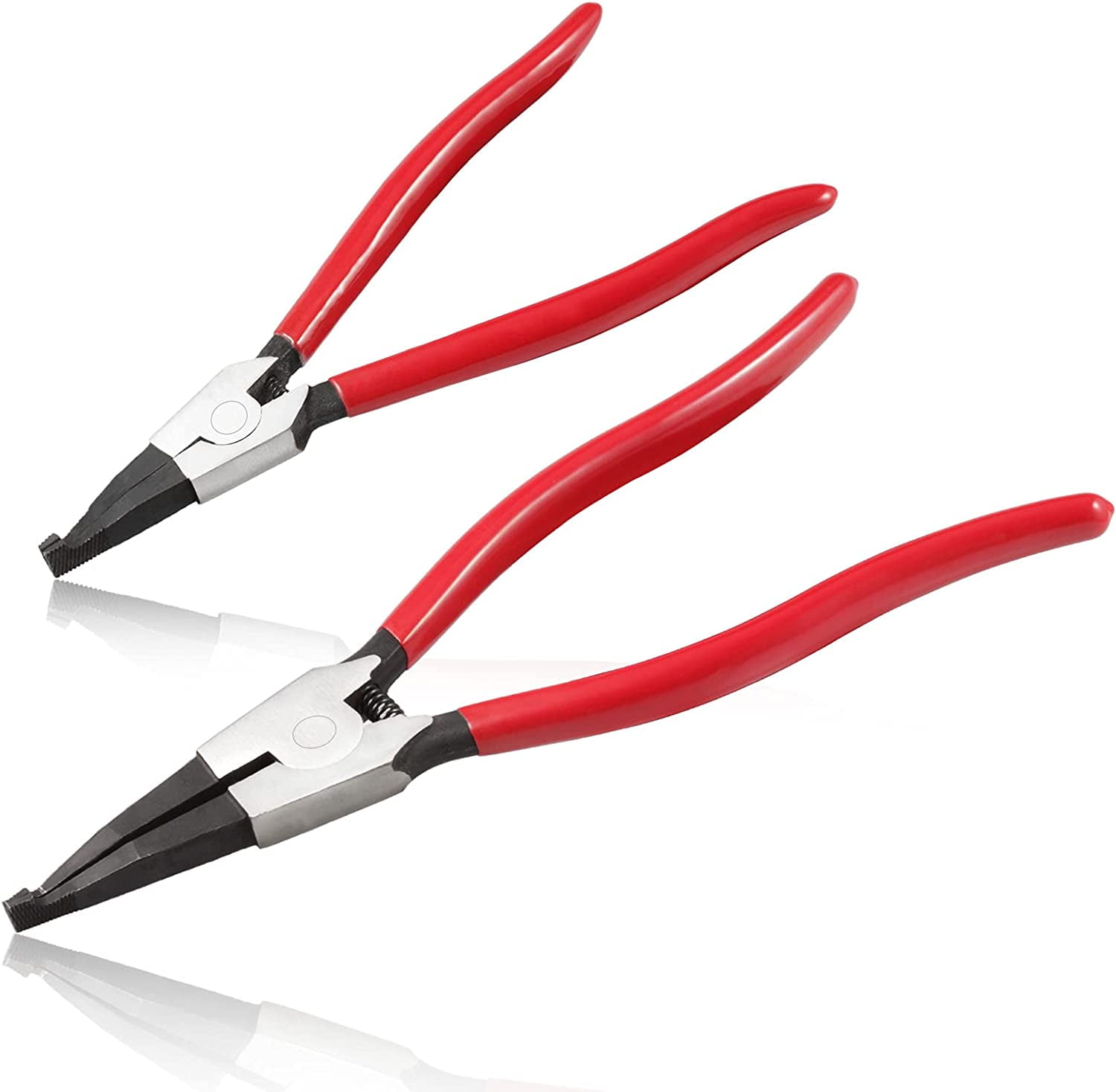 Heavy Duty Lock Ring Pliers Set - Flat Snap, Circlip, Reverse ...