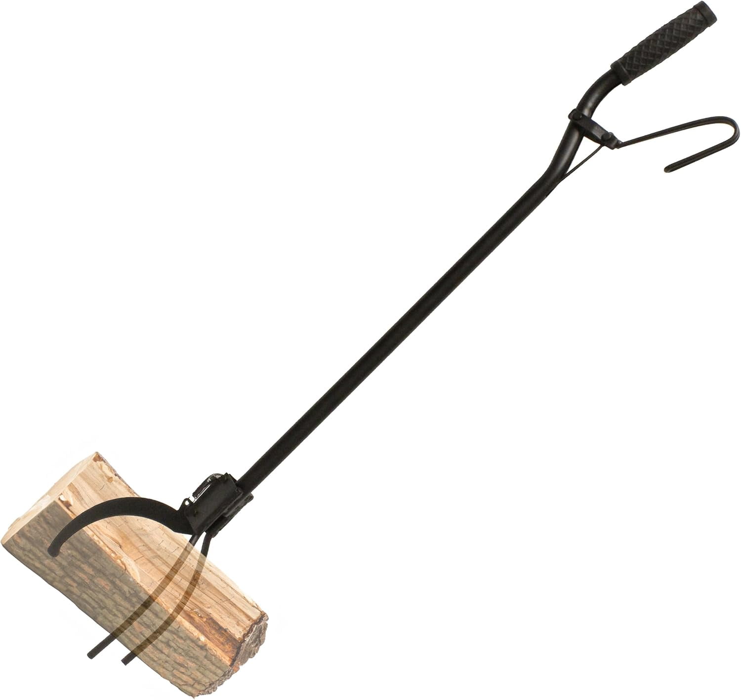 Heavy-Duty Log Grabber Fire Tongs Poker Tool with Spring Handle and 3 ...