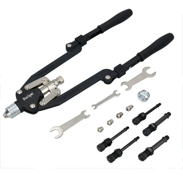 Heavy Duty Long Arm Hand Nut Riveter Riveting Nut Sert Tool + Pop ...