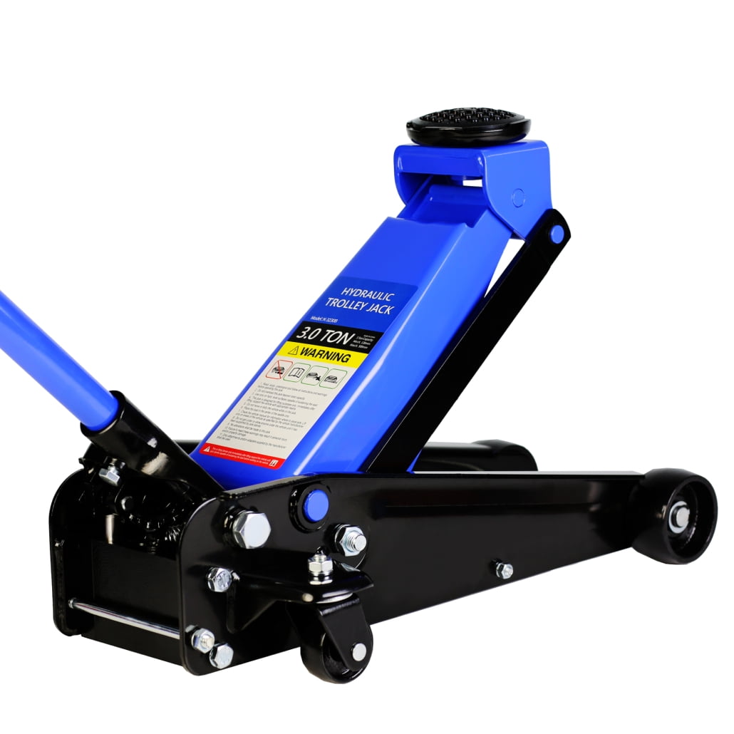 Heavy Duty Low Profile Hydraulic Floor Jack 3 Ton (6,000 lb) Capacity ...