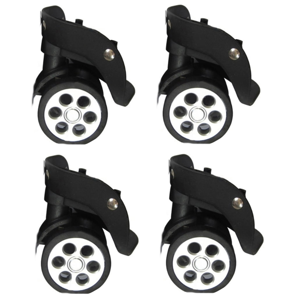 Heavy Duty Luggage Wheel Replacement Trolley Casters 360 Degree Swivel ...