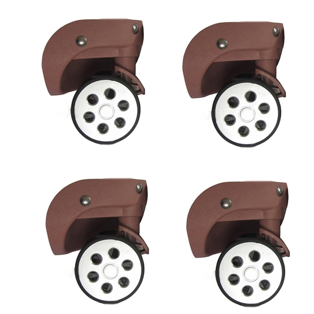 Heavy Duty Luggage Wheel Replacement Trolley Casters 360 Degree Swivel ...