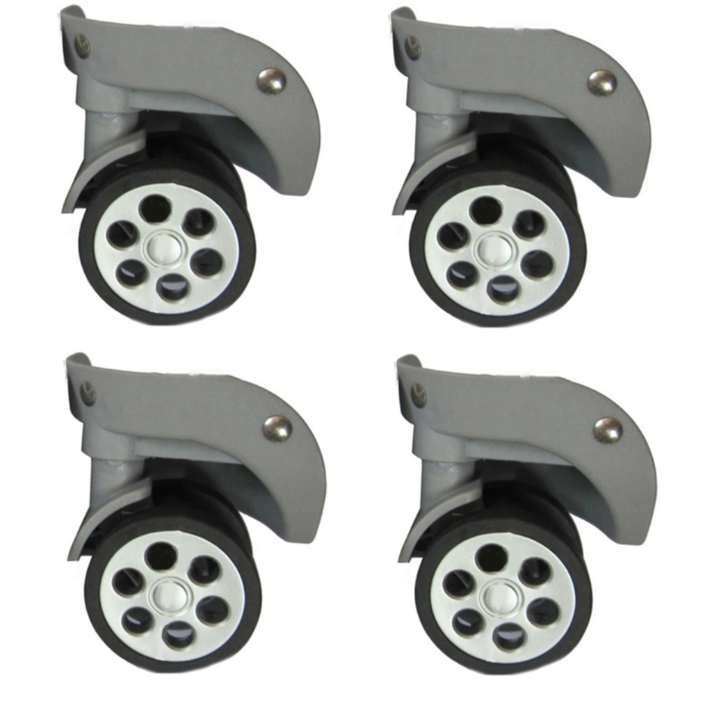 Heavy Duty Luggage Wheel Replacement Trolley Casters 360 Degree Swivel ...