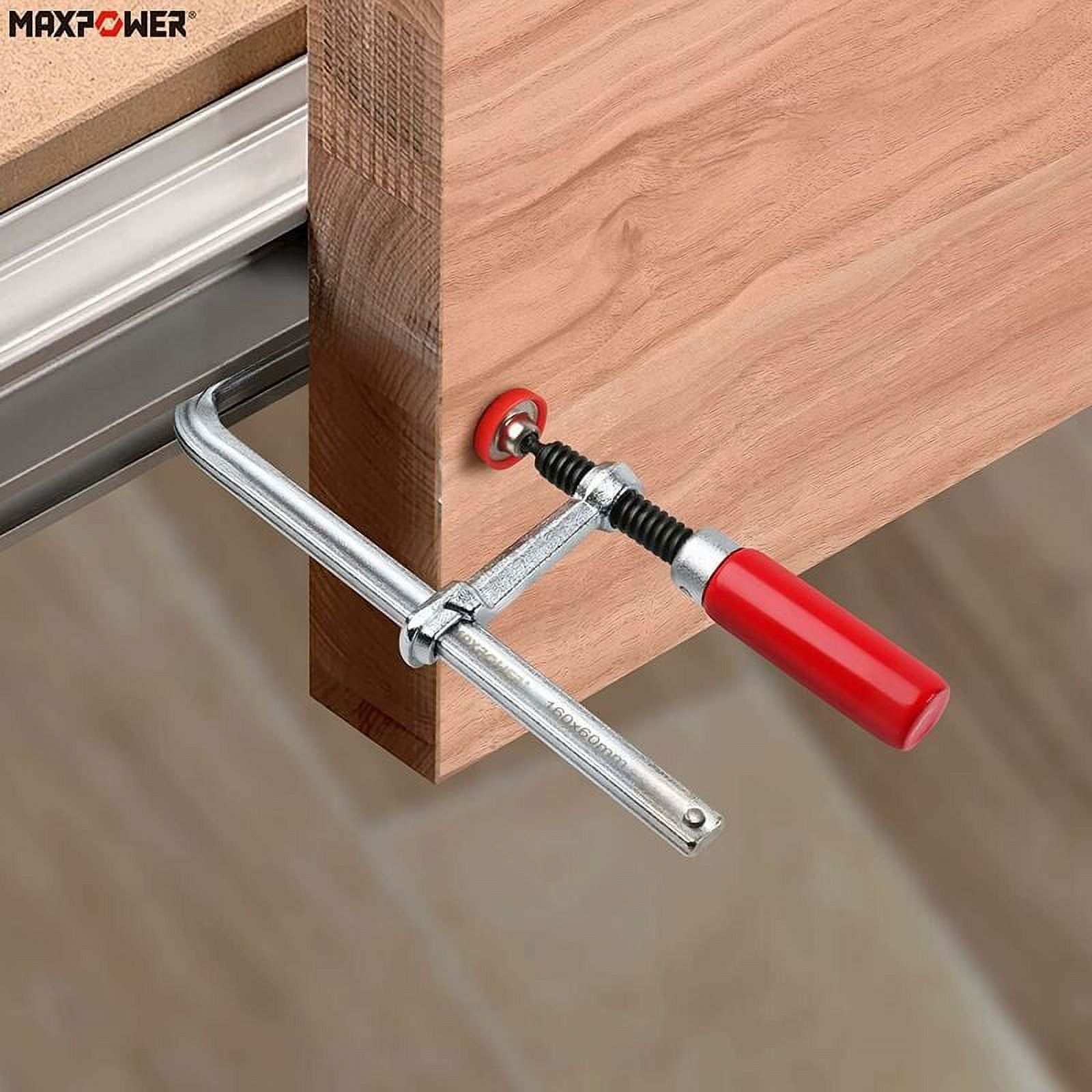 Heavy-Duty MFT Guide Rail Clamp, 160x60mm, for Securely Fastening Guide ...