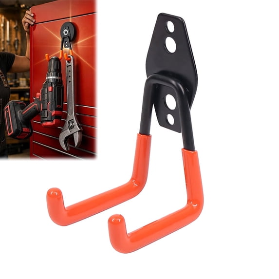 Heavy Duty Magnetic Double Claw Hook, Strong Anti-Slip Dual J-Hook ...