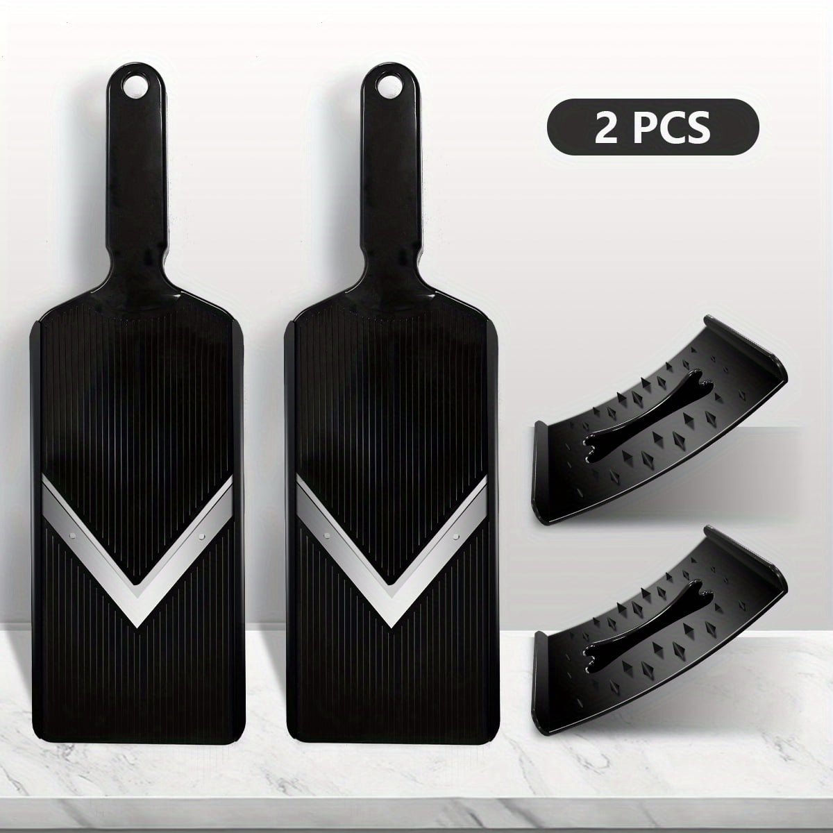 Heavy-Duty Manual Cabbage Cutter & Vegetable Slicer - Metal Blade for ...