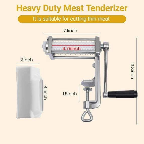 Heavy Duty Manual Meat Tenderizer Cuber Tool Steak Flatten Cuber ...