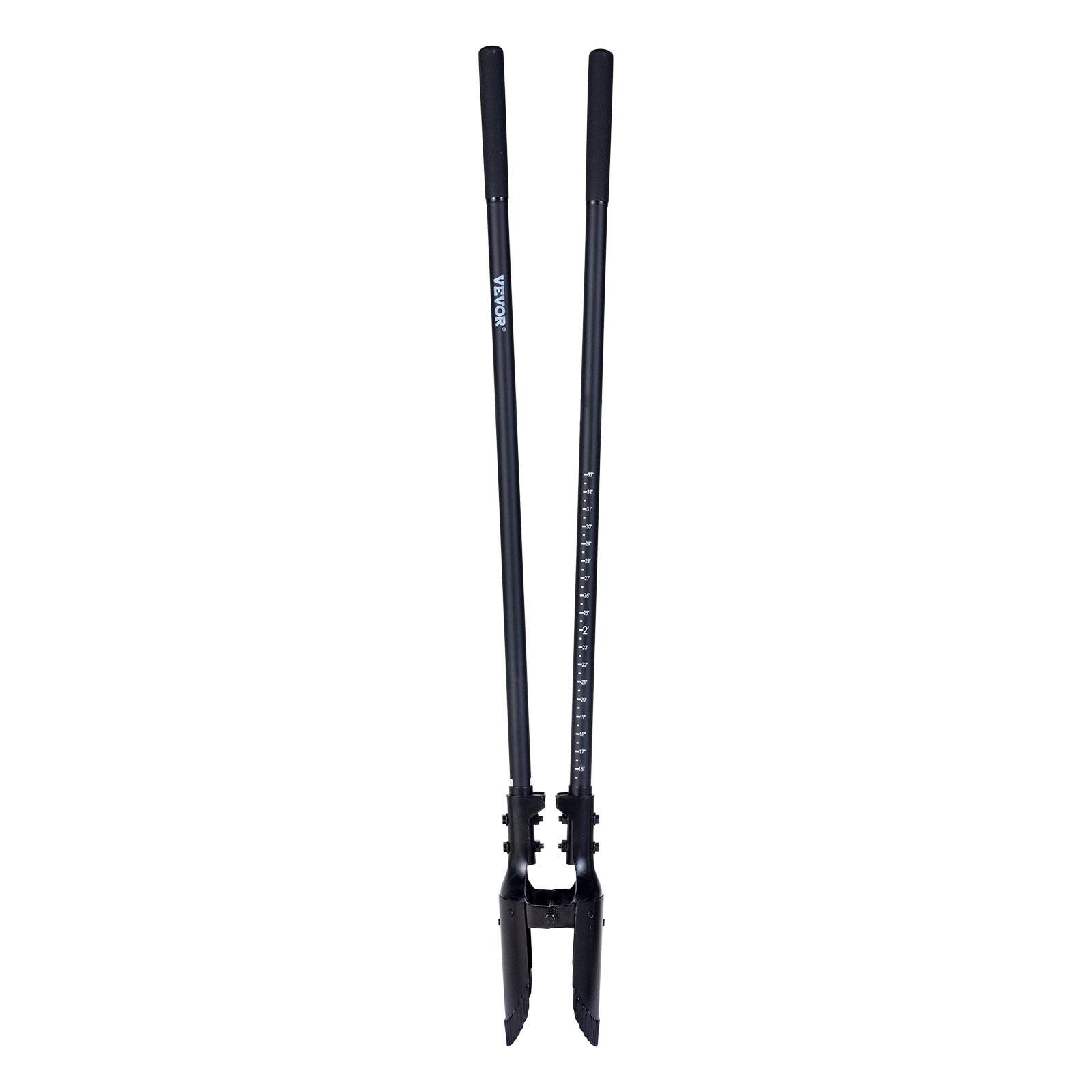 Heavy Duty Manual Post Hole Digger with Fiberglass Handle,57.5 ...