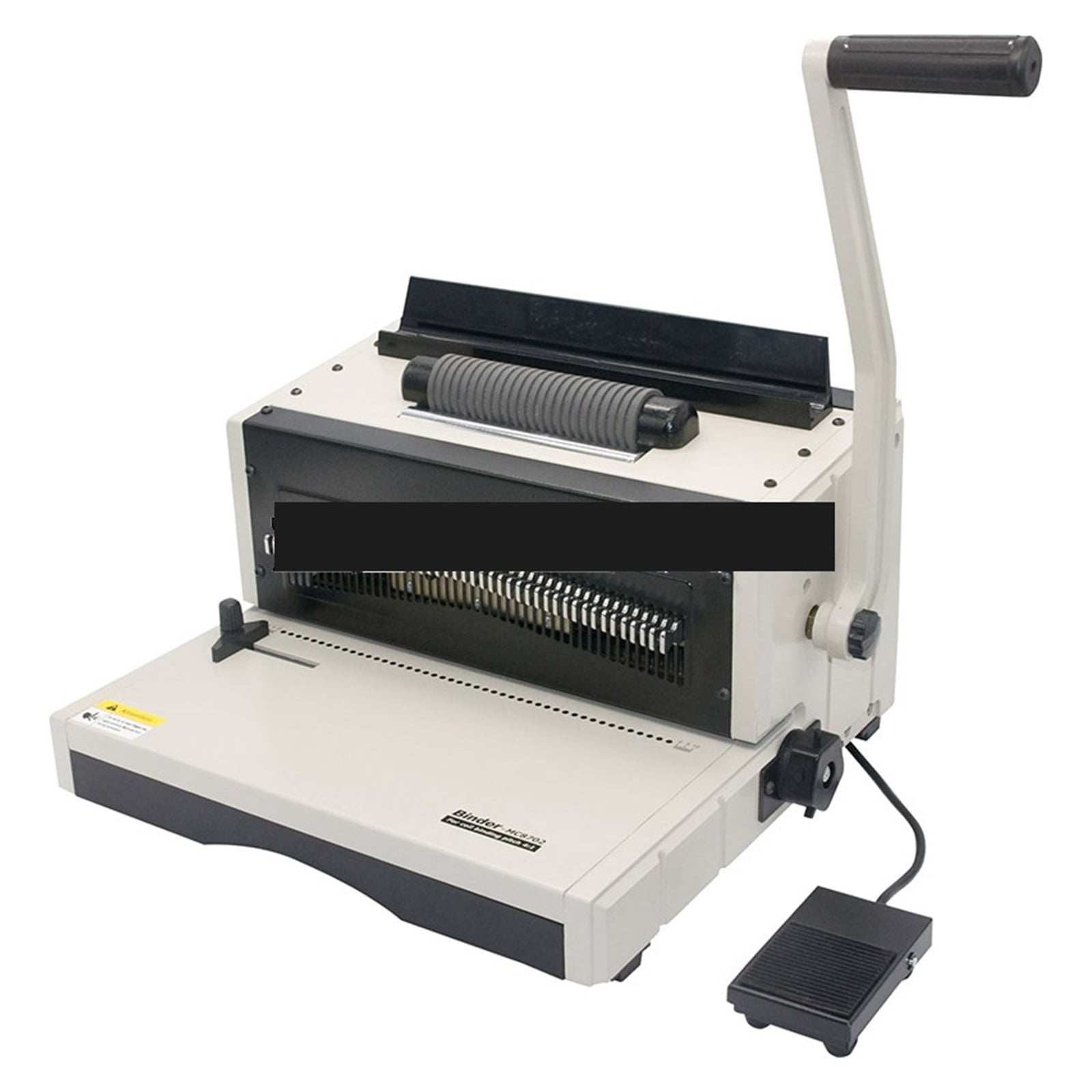 Heavy Duty Manual Single Coil Binding Machine 46 Punching Hole Photo ...