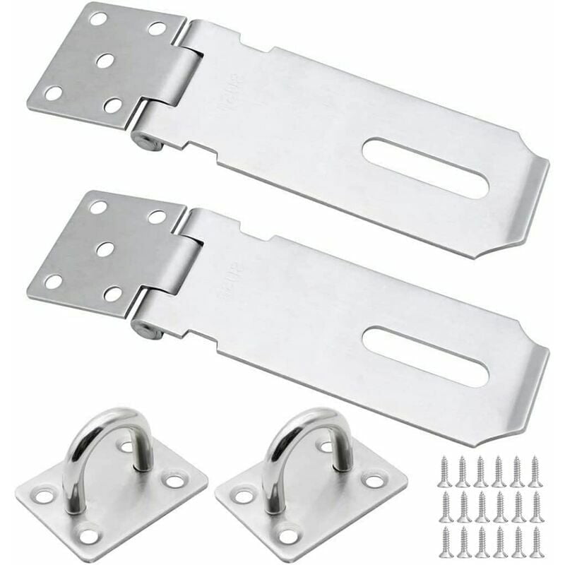Heavy Duty Material Hasp Lock, 90 Degree Safety Right Angle Padlock ...