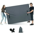 AngQi Full-Size Heavy-Duty Mattress Bag with Zipper & Handles for ...