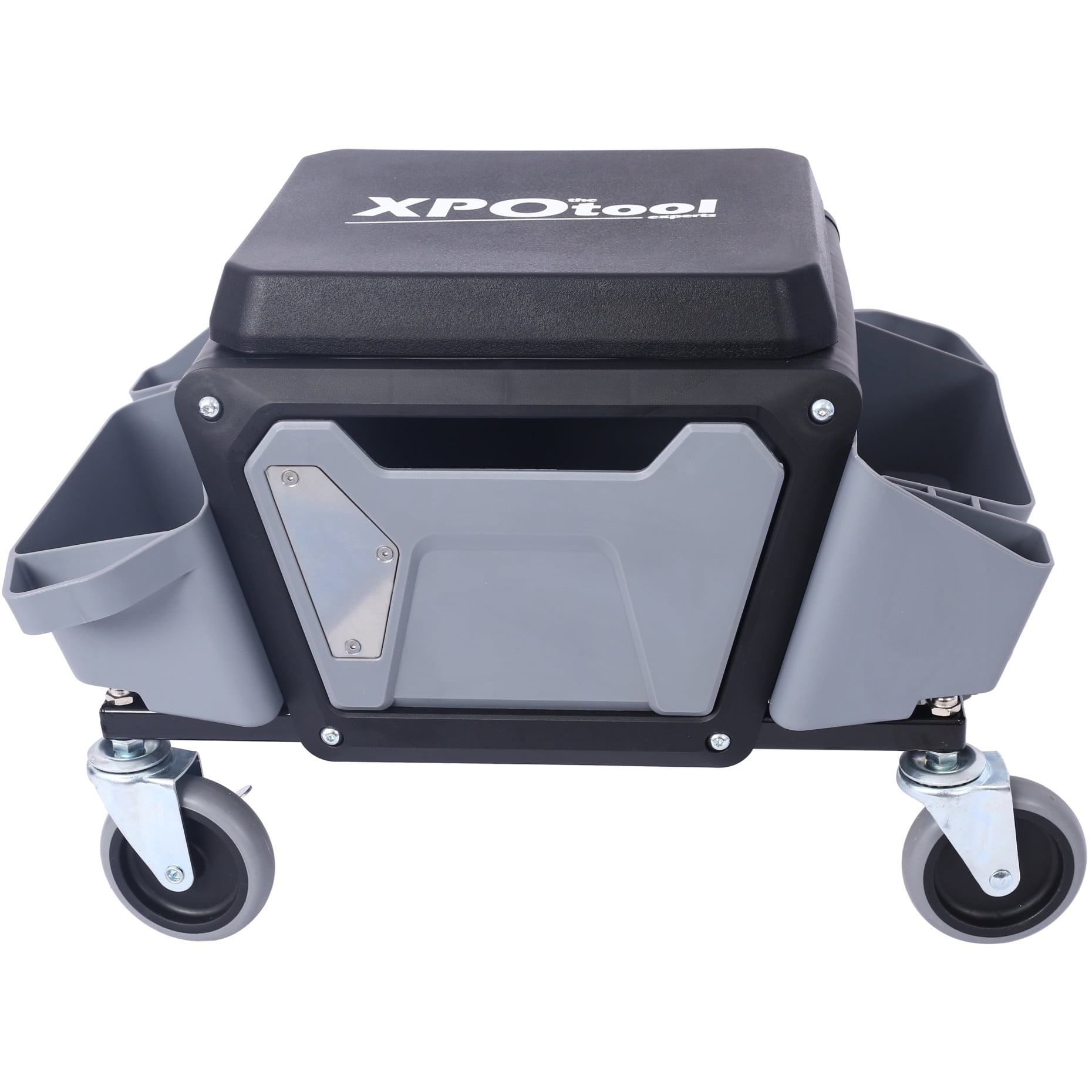 Heavy Duty Mechanic Stool, Garage Stool with Wheels, Rolling Creeper ...