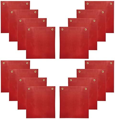 Heavy Duty Mesh Oversize Load Safety Flags (16 Pack) Warning Signs for ...