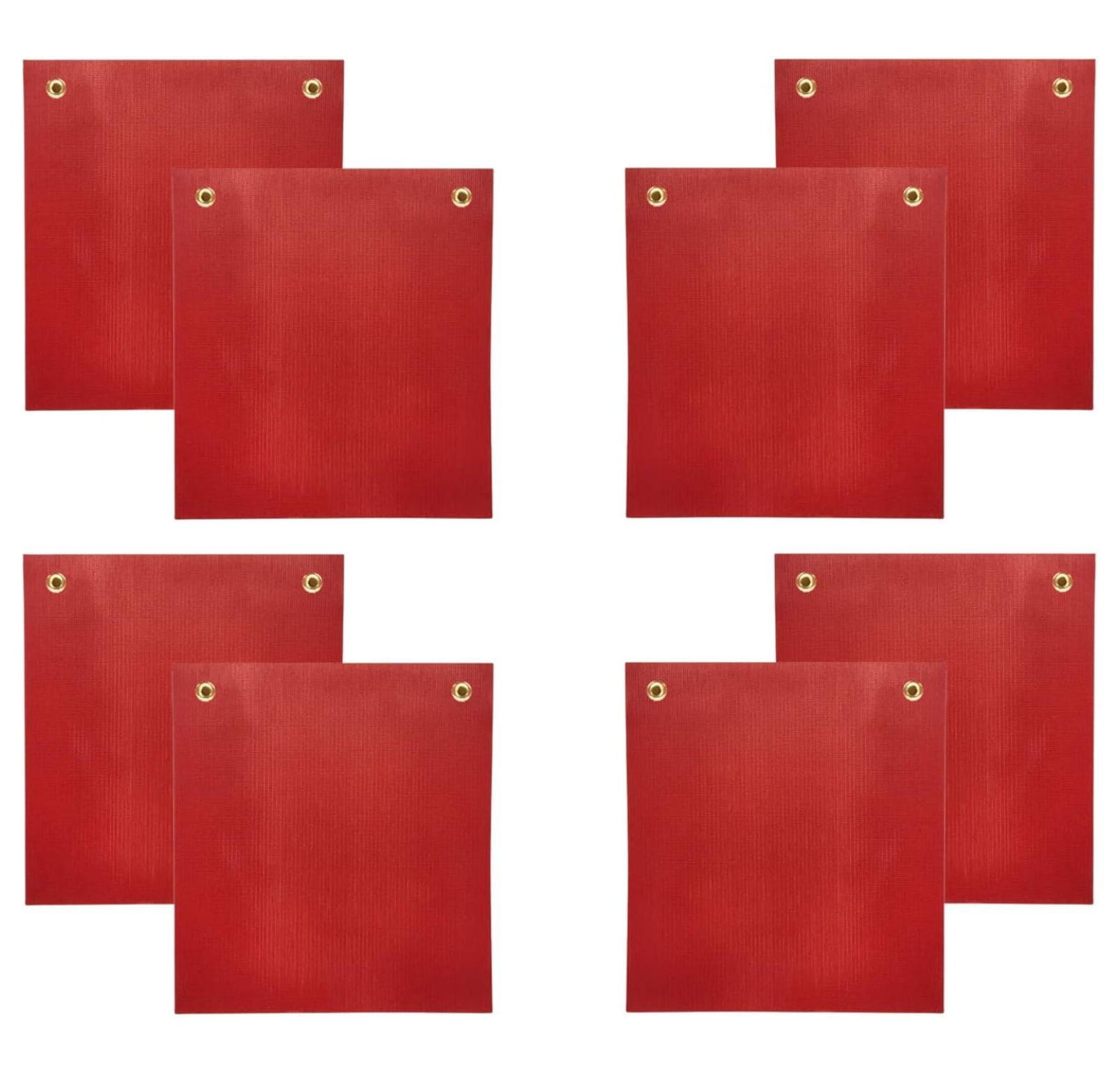 Heavy Duty Mesh Oversize Load Safety Flags (8 Pack) Warning Signs for ...