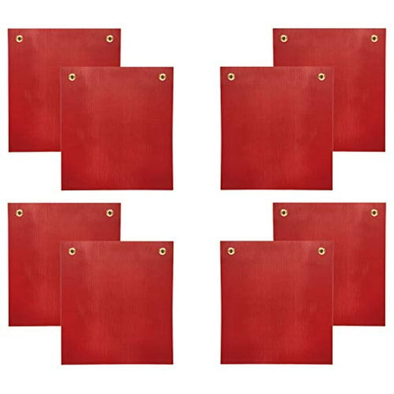 Heavy Duty Mesh Oversize Load Safety Flags (8 Pack) Warning Signs for ...