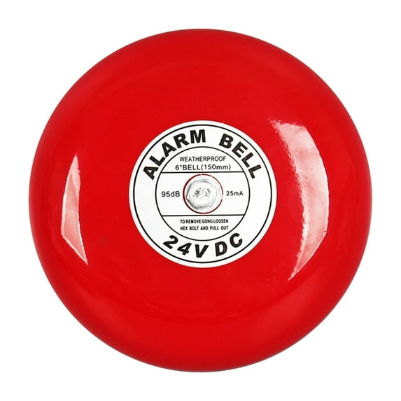6 Inch 95dB High Decibel Alarm Siren Waterproof Electric Security Bells ...