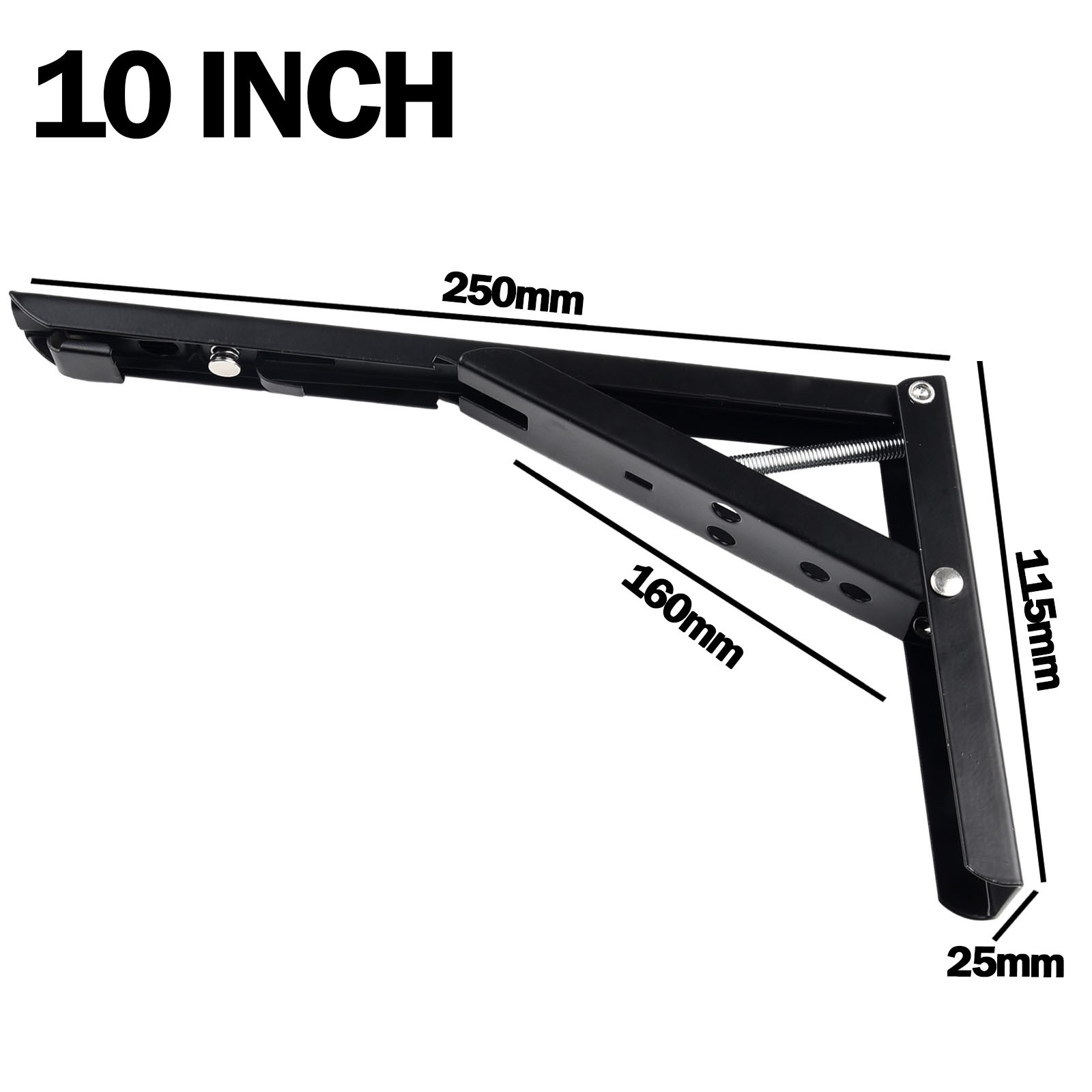 Heavy Duty Metal DIY Collapsible Shelf Hinge Etrack Accessories for ...