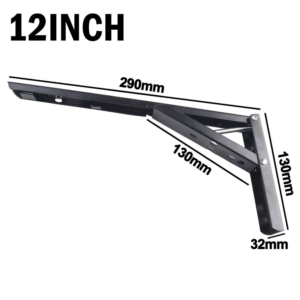 Heavy Duty Metal DIY Collapsible Shelf Hinge Etrack Accessories for ...