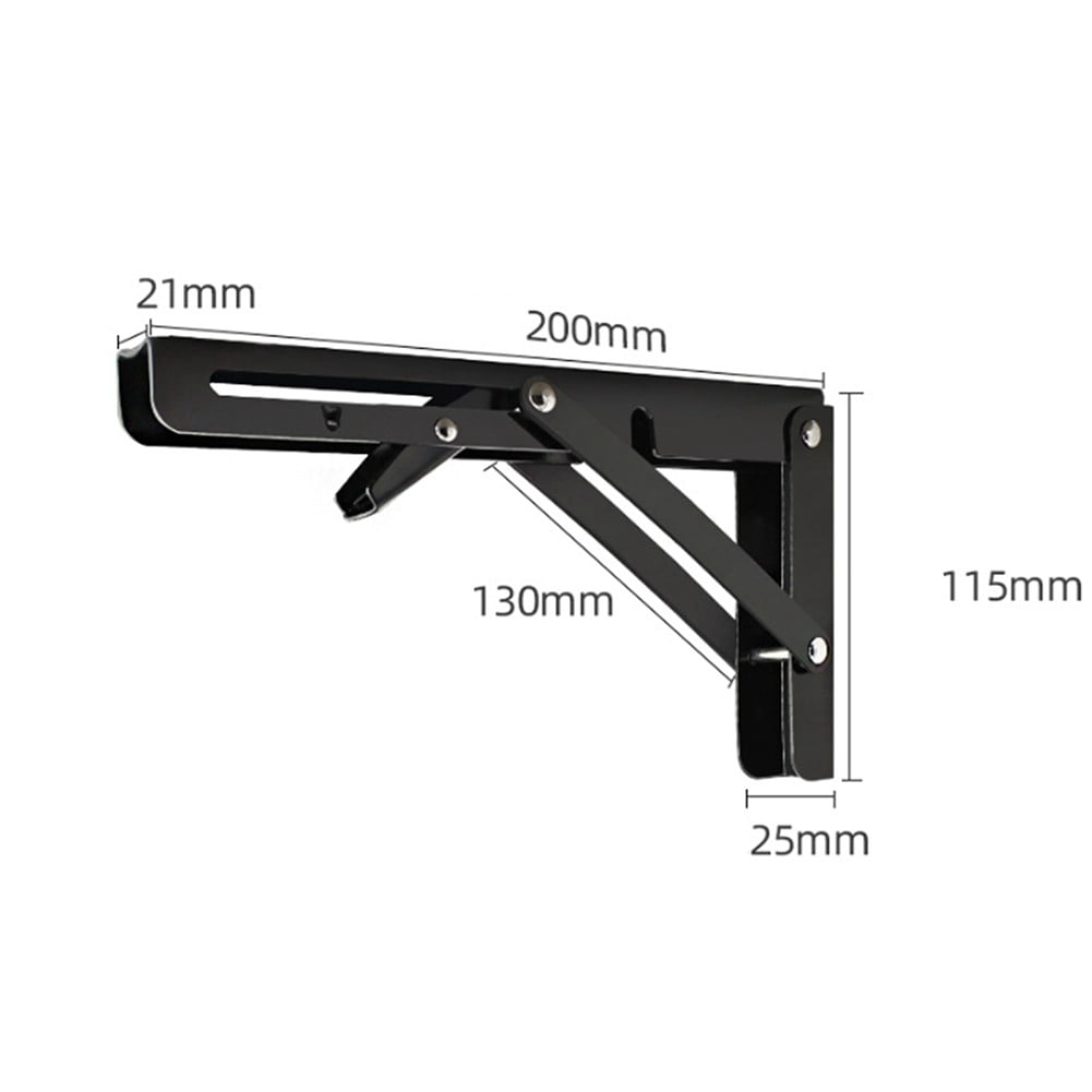 Heavy Duty Metal DIY Collapsible Shelf Hinge Etrack Accessories for ...