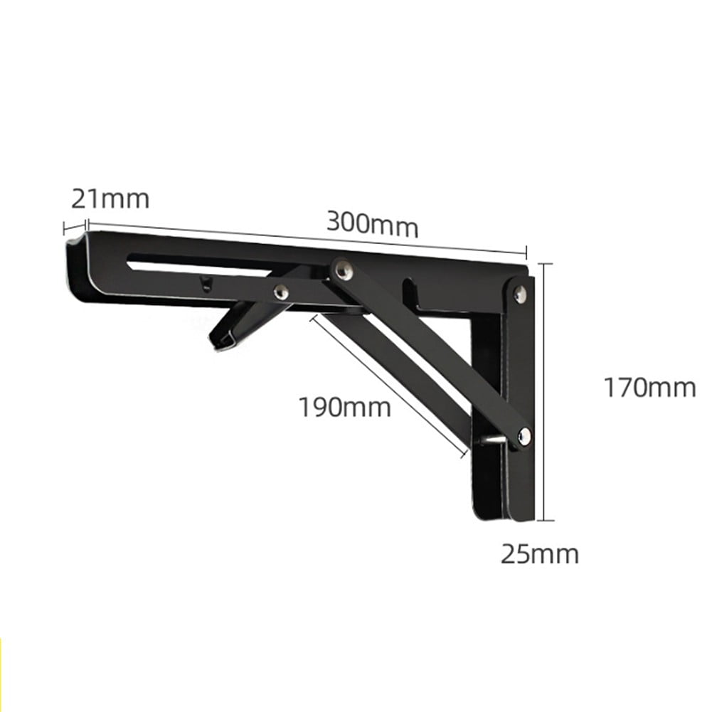 Heavy Duty Metal DIY Collapsible Shelf Hinge Etrack Accessories for ...