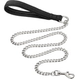 SilaiteWP Heavy Duty Metal Dog Leash, 6FT Chew Proof Chain with Soft ...