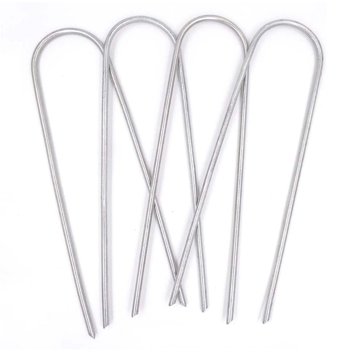 Heavy Duty Metal Garden Stakes, Universal Fit Secure in Strong Winds ...