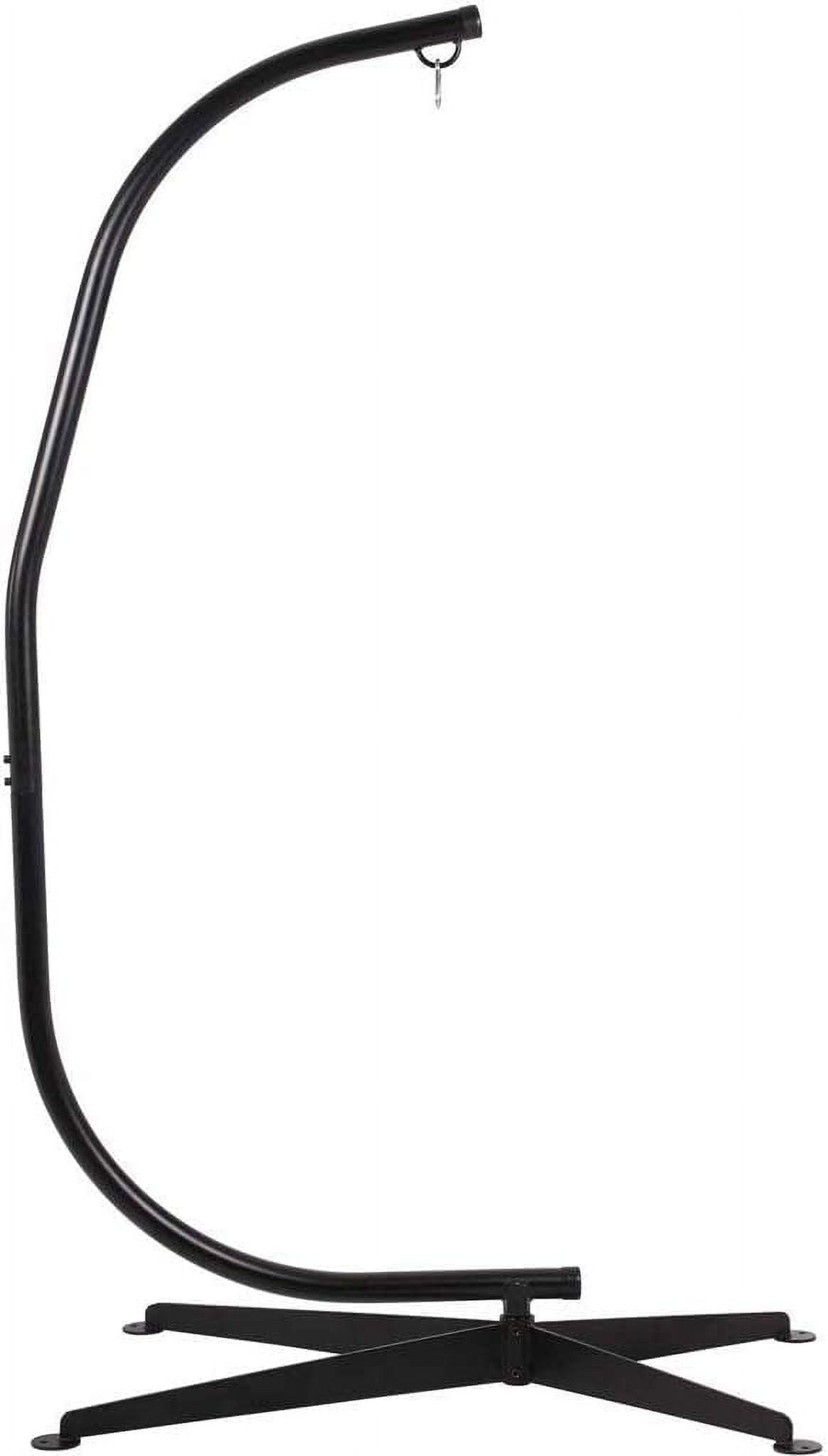 Heavy Duty Metal Hanging Hammock C-Stand for Chair, Porch Swing W ...