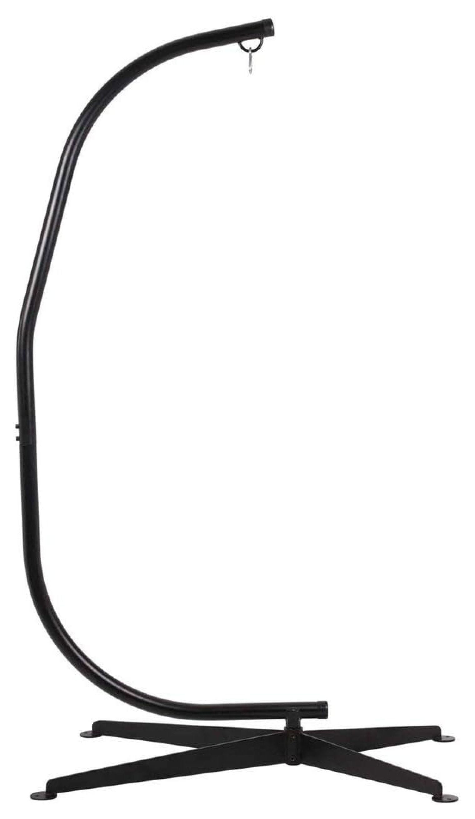 Heavy Duty Metal Hanging Hammock C-Stand for Chair, Porch Swing W/Weather-Resistant Finish ...