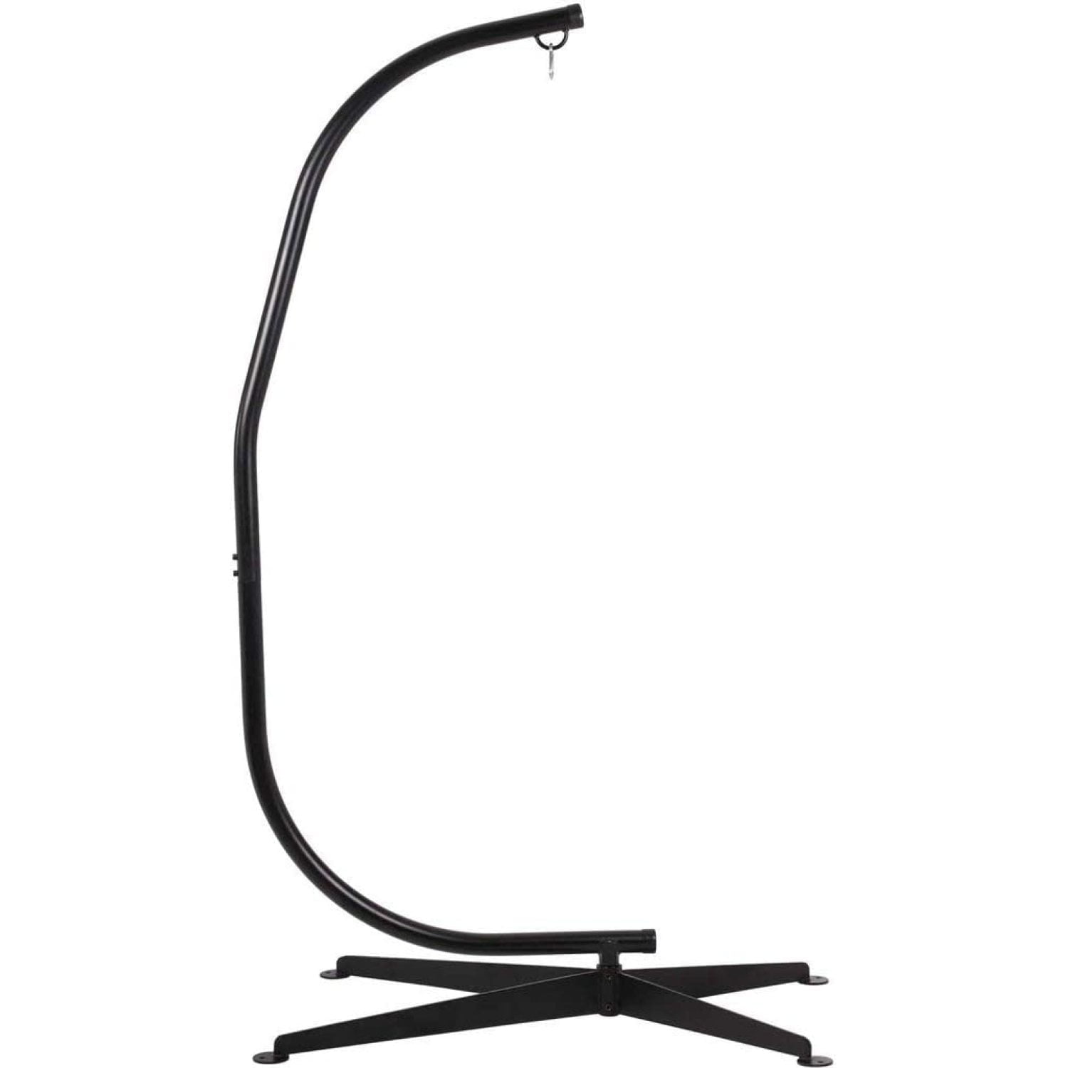Heavy Duty Metal Hanging Hammock C-Stand for Chair, Porch Swing W ...