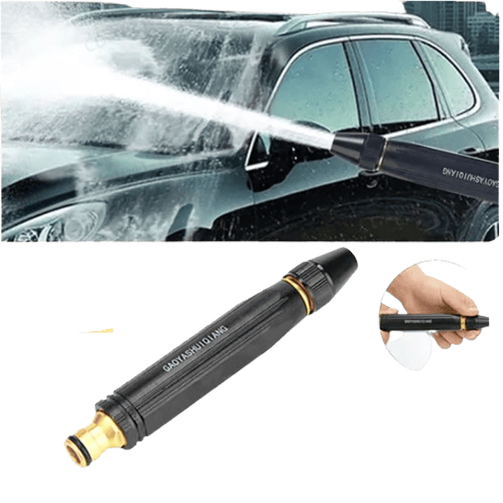 Heavy-Duty Metal High-Pressure Spray Nozzle with Adjustable Rotary ...