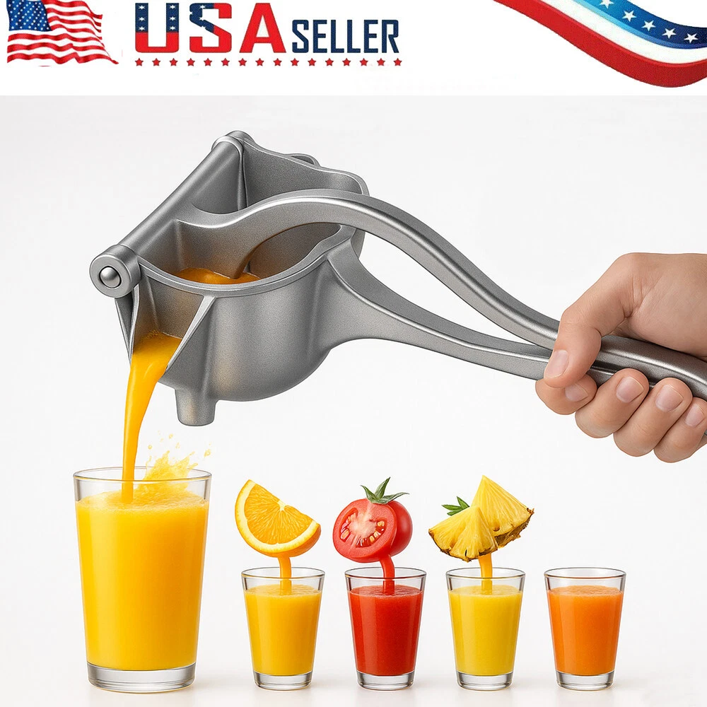 Heavy Duty Metal Manual Juicer Fruit Juice Squeezer For Pressing Lemons ...