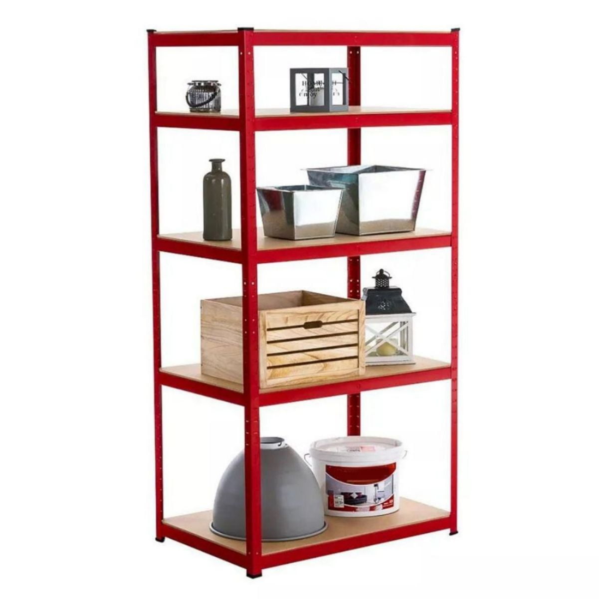 Heavy Duty Metal Muscle Rack Shelving Storage 35"W x 16"D x 71"H Garage ...