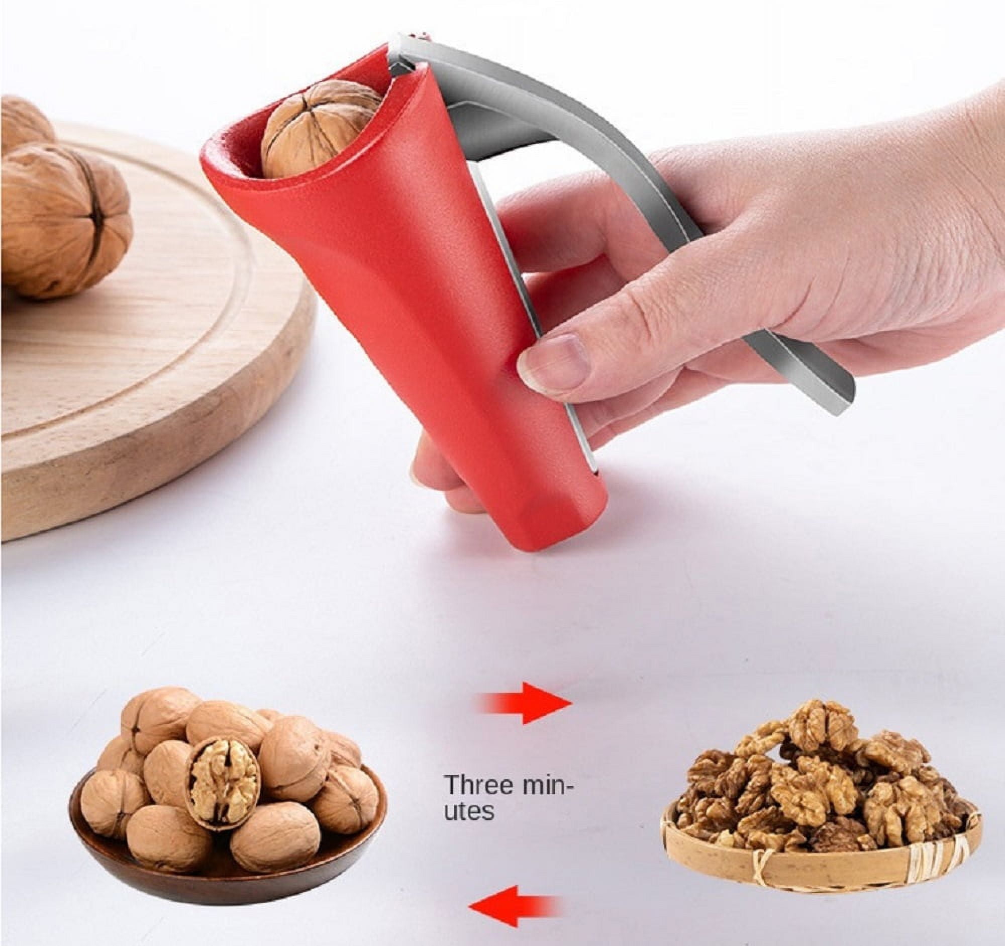 Heavy-Duty Metal Nut Cracker Plier Set – Ergonomic Nut Opener Tool for ...