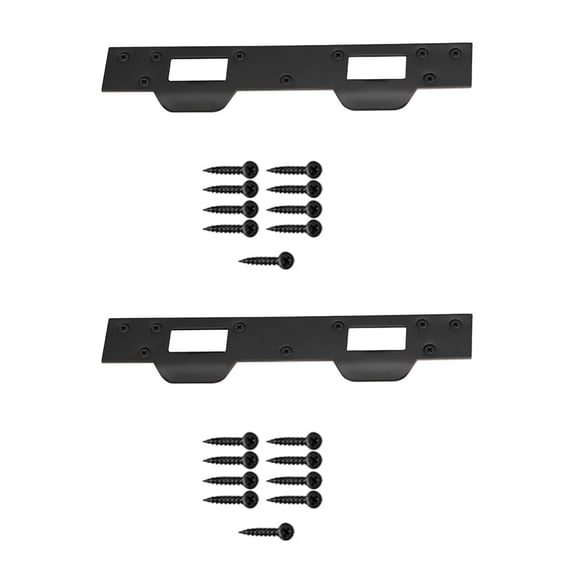 Heavy Duty Metal Plate Reinforcer Double Hole Security Plate for Door ...