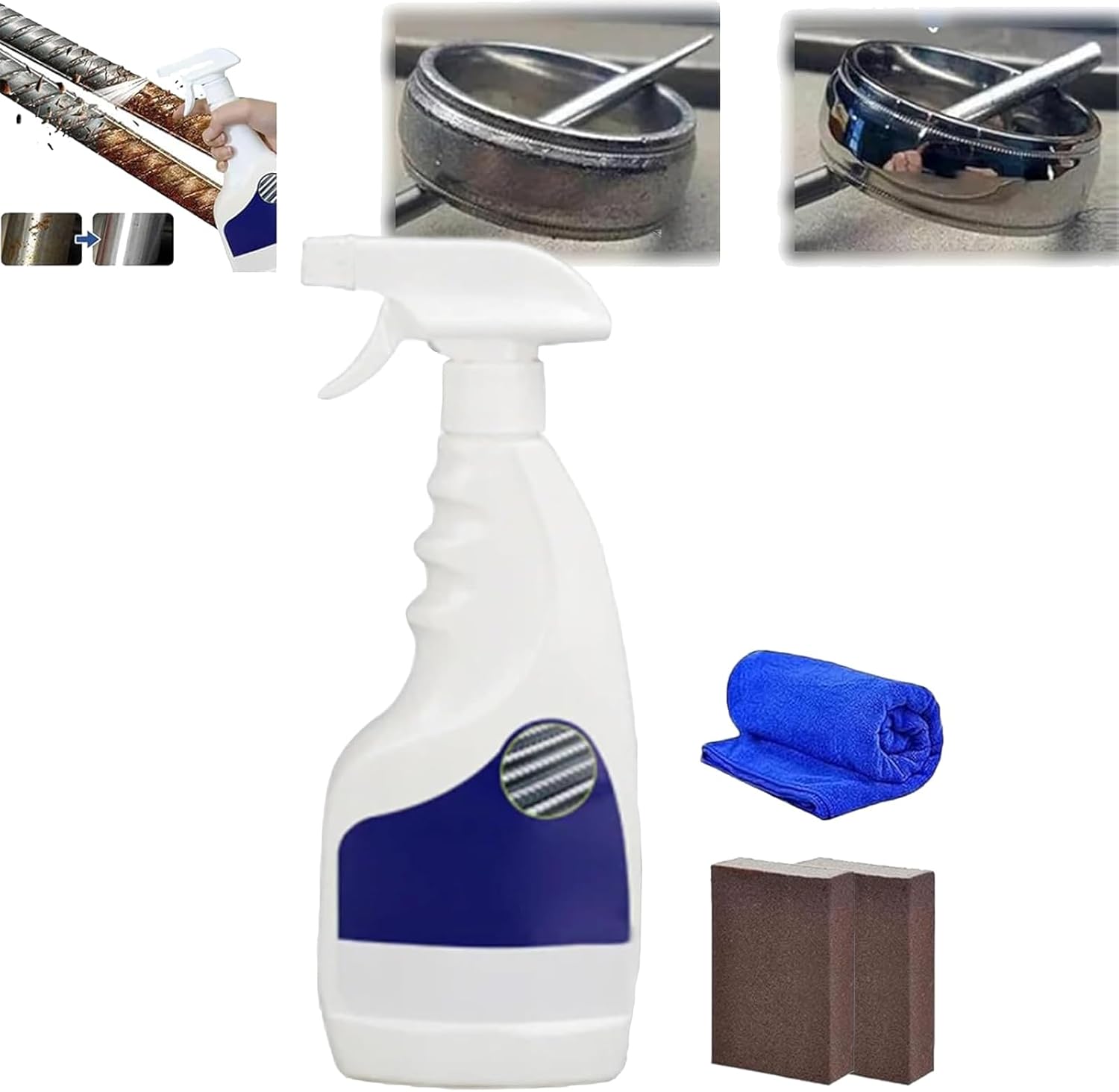 Heavy-Duty Metal Rust Remover, Rust Remover, Rust Remover for Metal ...