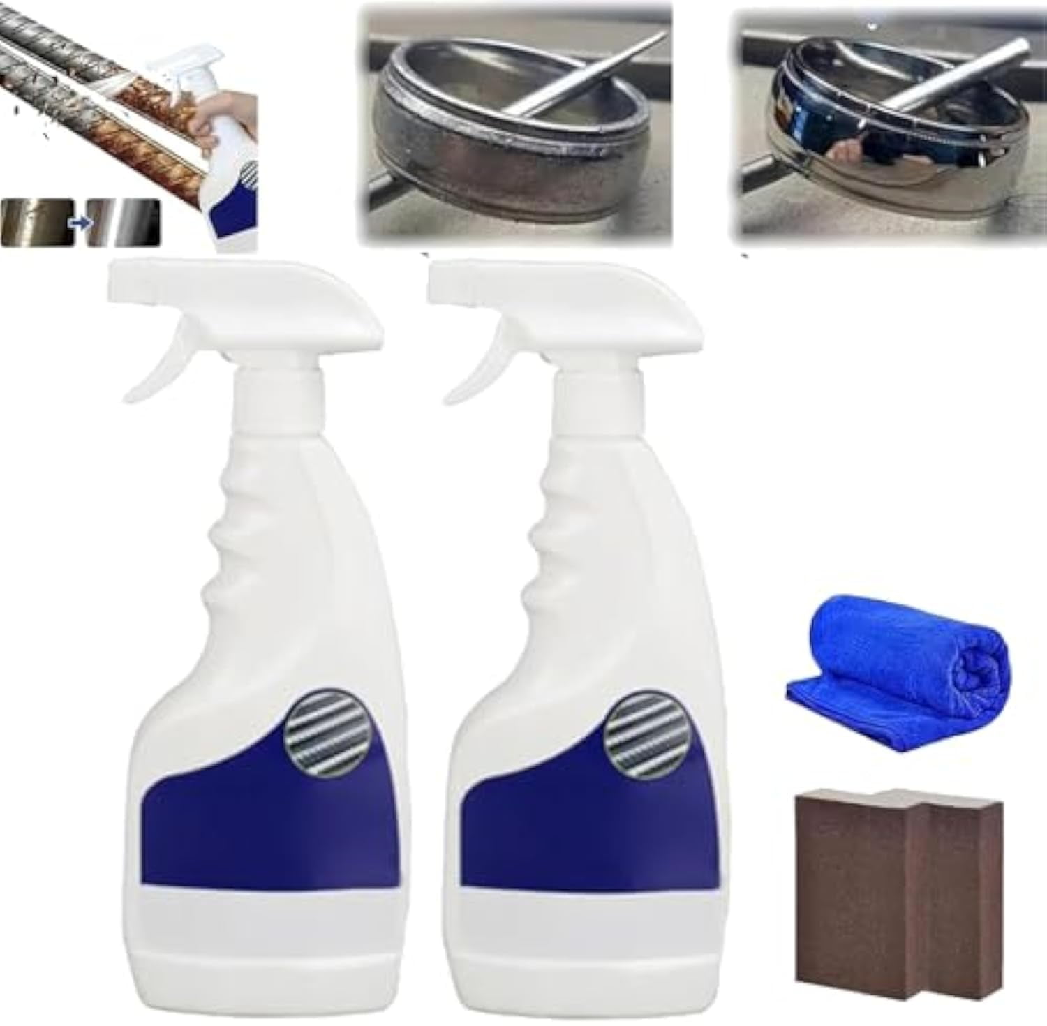 Heavy-Duty Metal Rust Remover, Rust Remover, Rust Remover for Metal ...