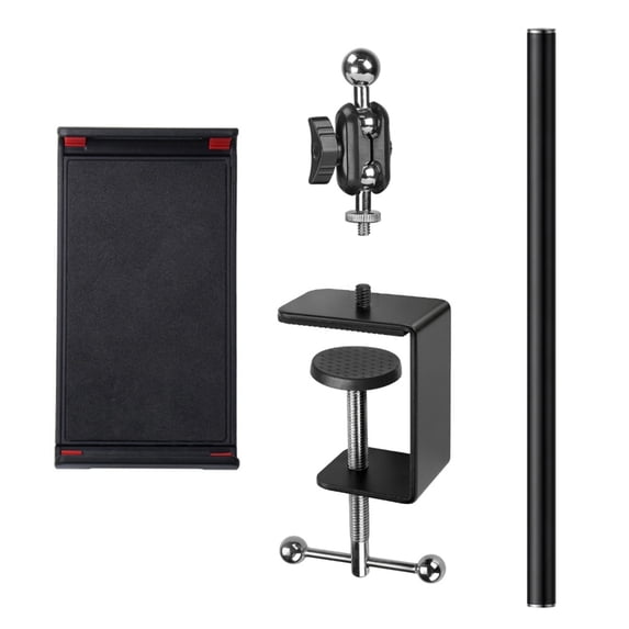 Heavy Duty Metal Tablet Mount Stand With 360Swivel Clamp Fit for 4.5 ...