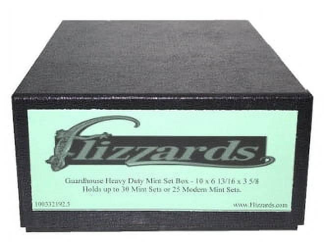 Heavy Duty Mint Set Box by Guardhouse, 10x6 13/16x3 5/8', Black ...