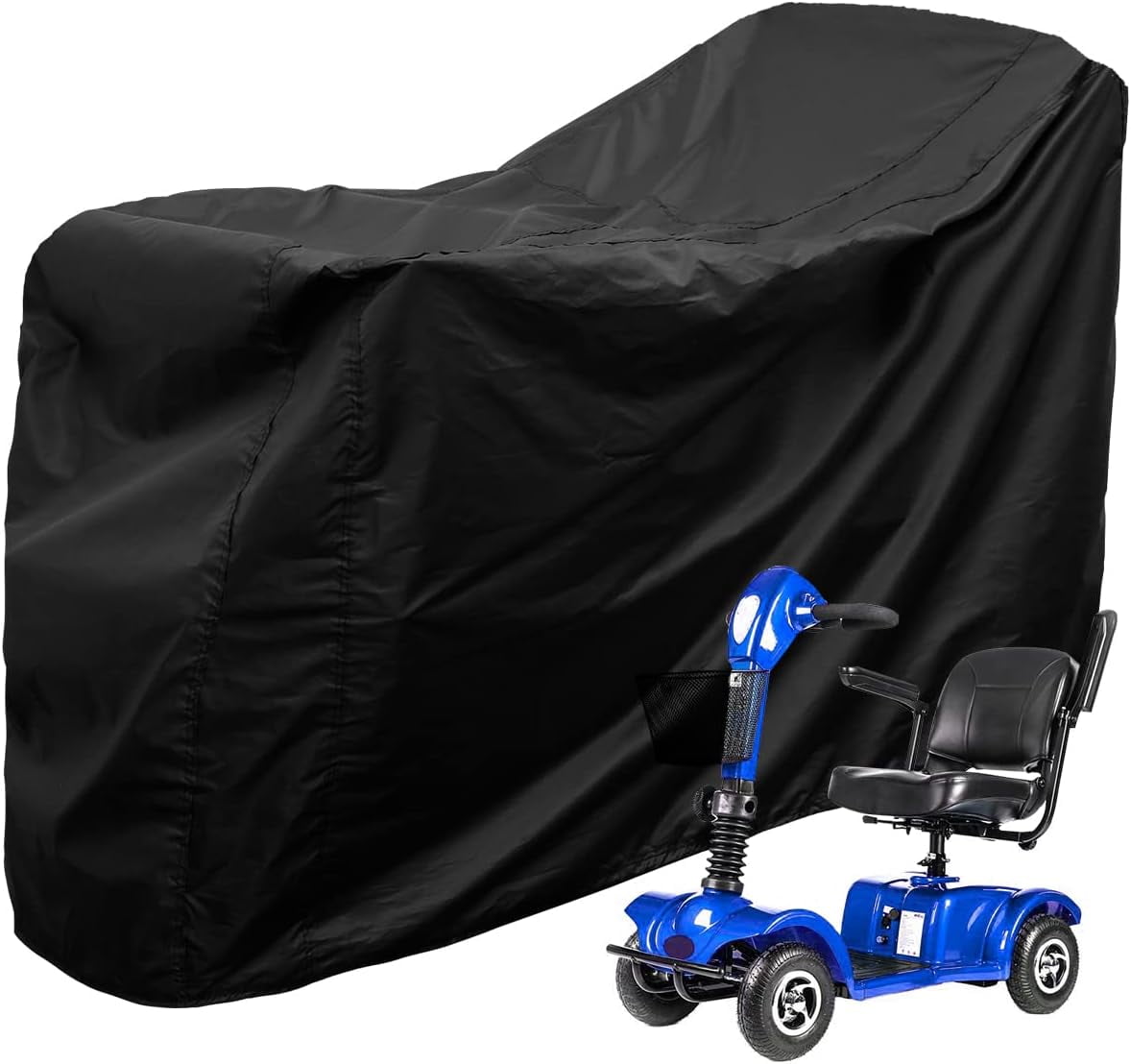 Heavy Duty Mobility Scooter Cover with Storage Bag, 190D Oxford ...