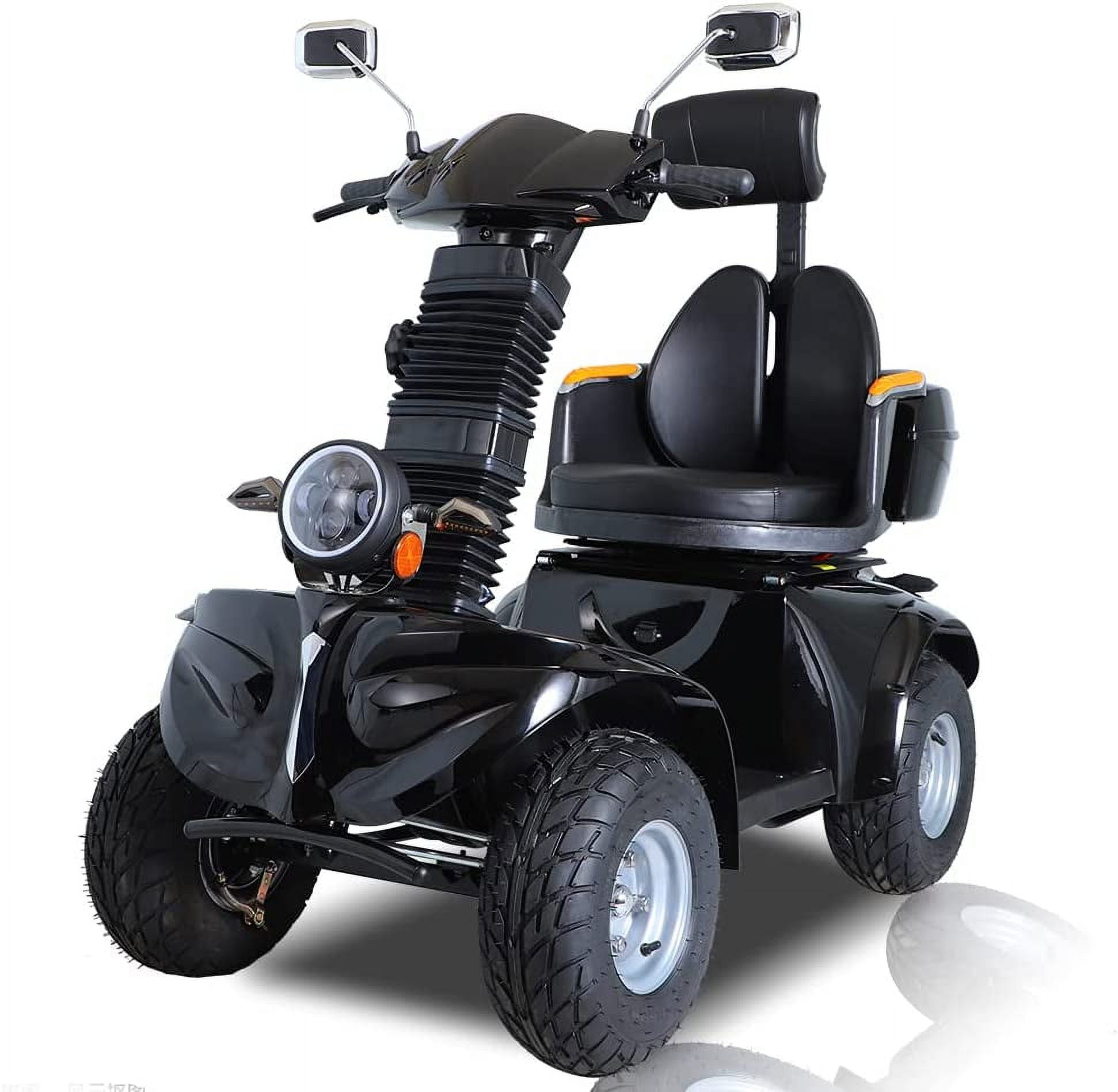 Heavy Duty Mobility Scooters for Seniors & Adults 500lbs Capacity - Electric Powered Wheelchair ...