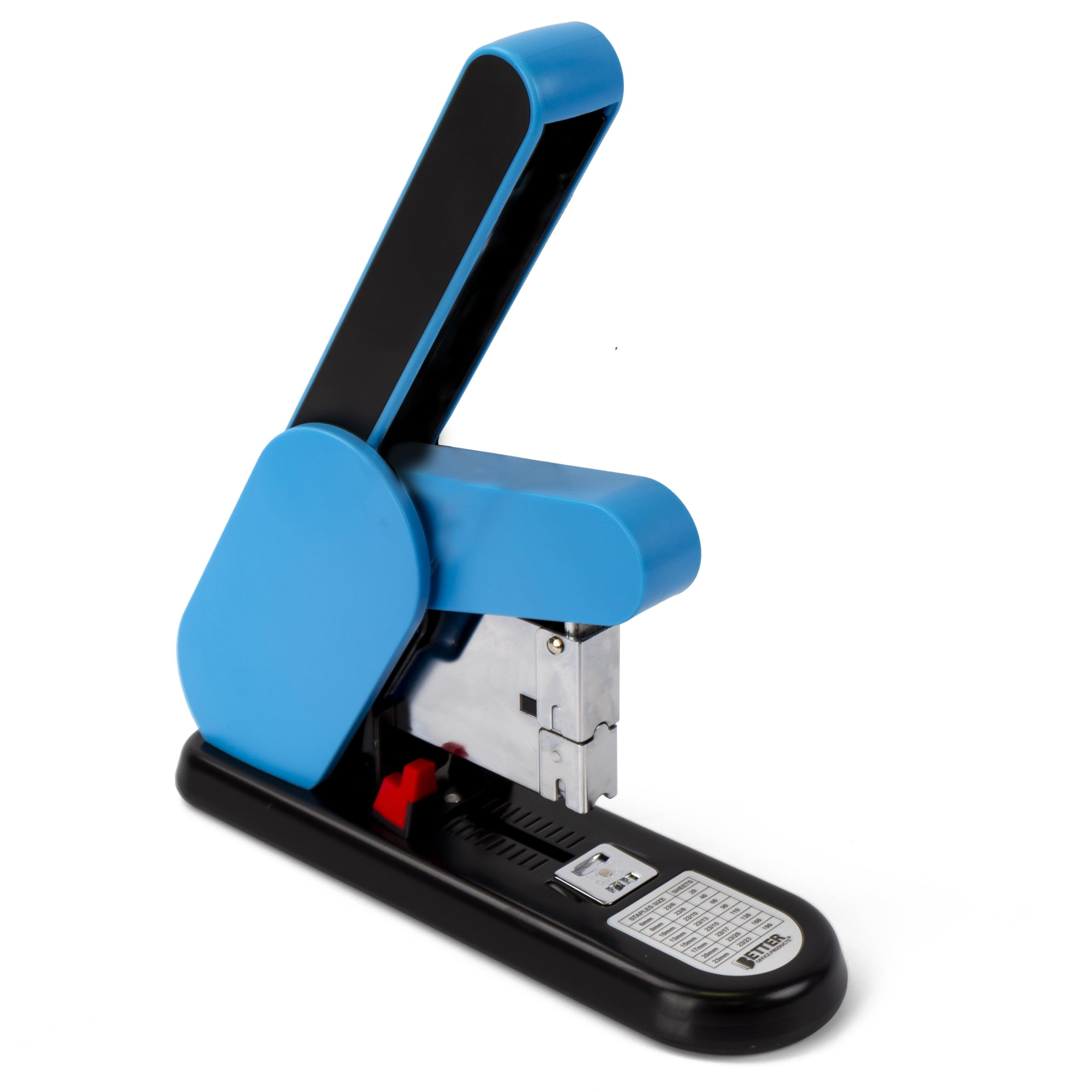 Heavy Duty Modern Stapler, Effortless Lever, 190 Sheet Capacity, 2,000 Heavy Duty Staples ...