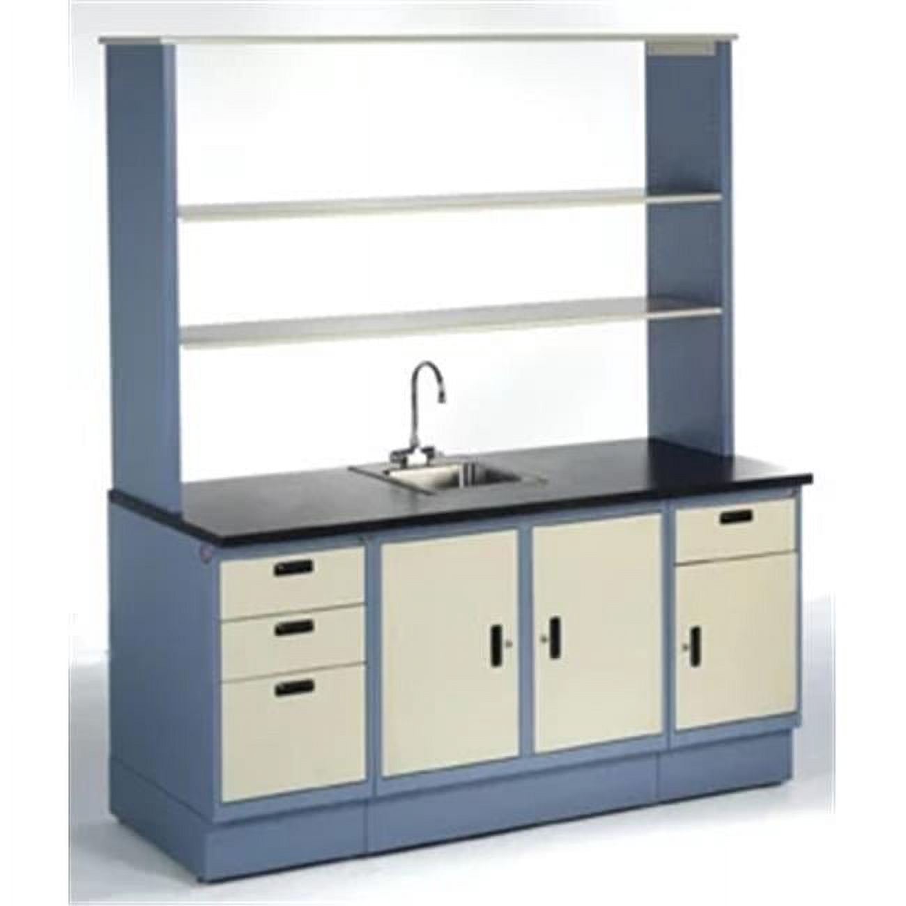 Heavy Duty Modular Cabinet, 24 in. Swing Door Left Locker with One ...