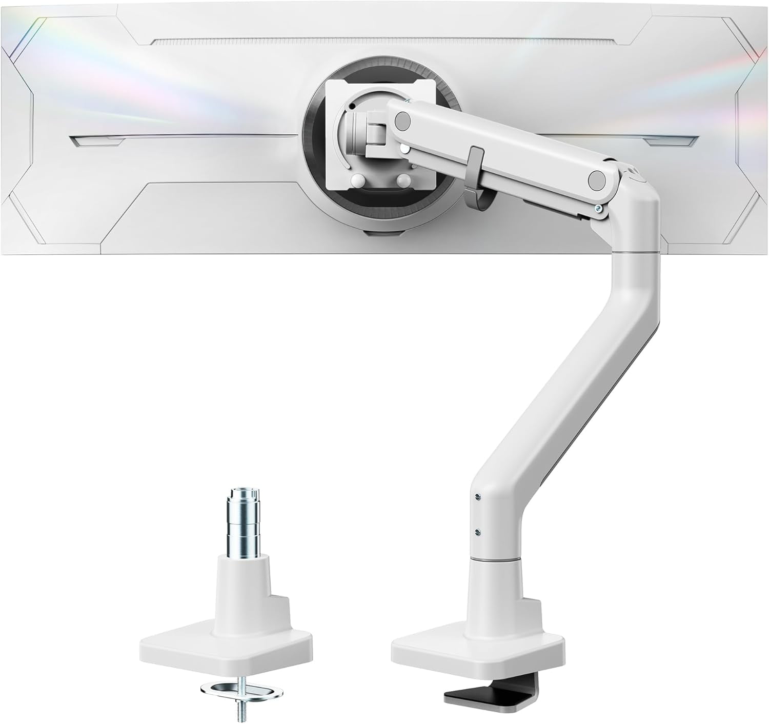 Heavy-Duty Monitor Arm for 17-57" Ultrawide Curved Screen, Supports up ...