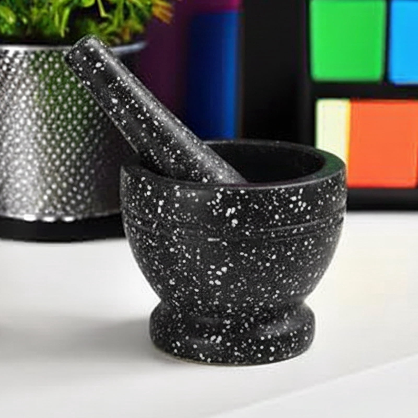 Heavy Duty Mortar and Pestle Set, Non Slip Base, Make Fresh Guacamole ...