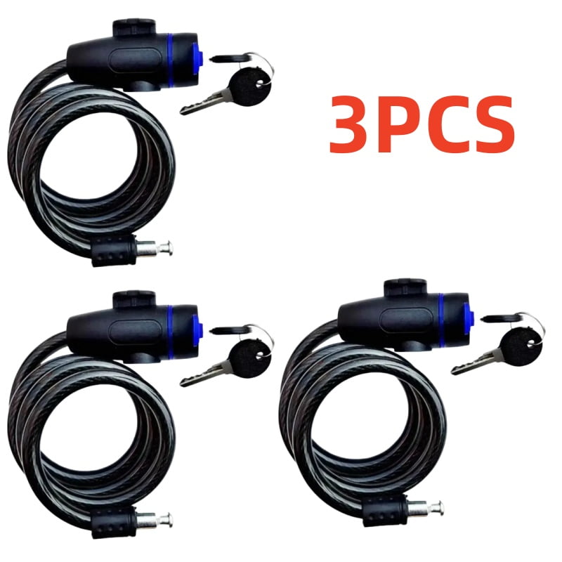 Heavy Duty Motorcycle Chain Lock 84cm Metal Anti Theft Bike Lock with 2 ...