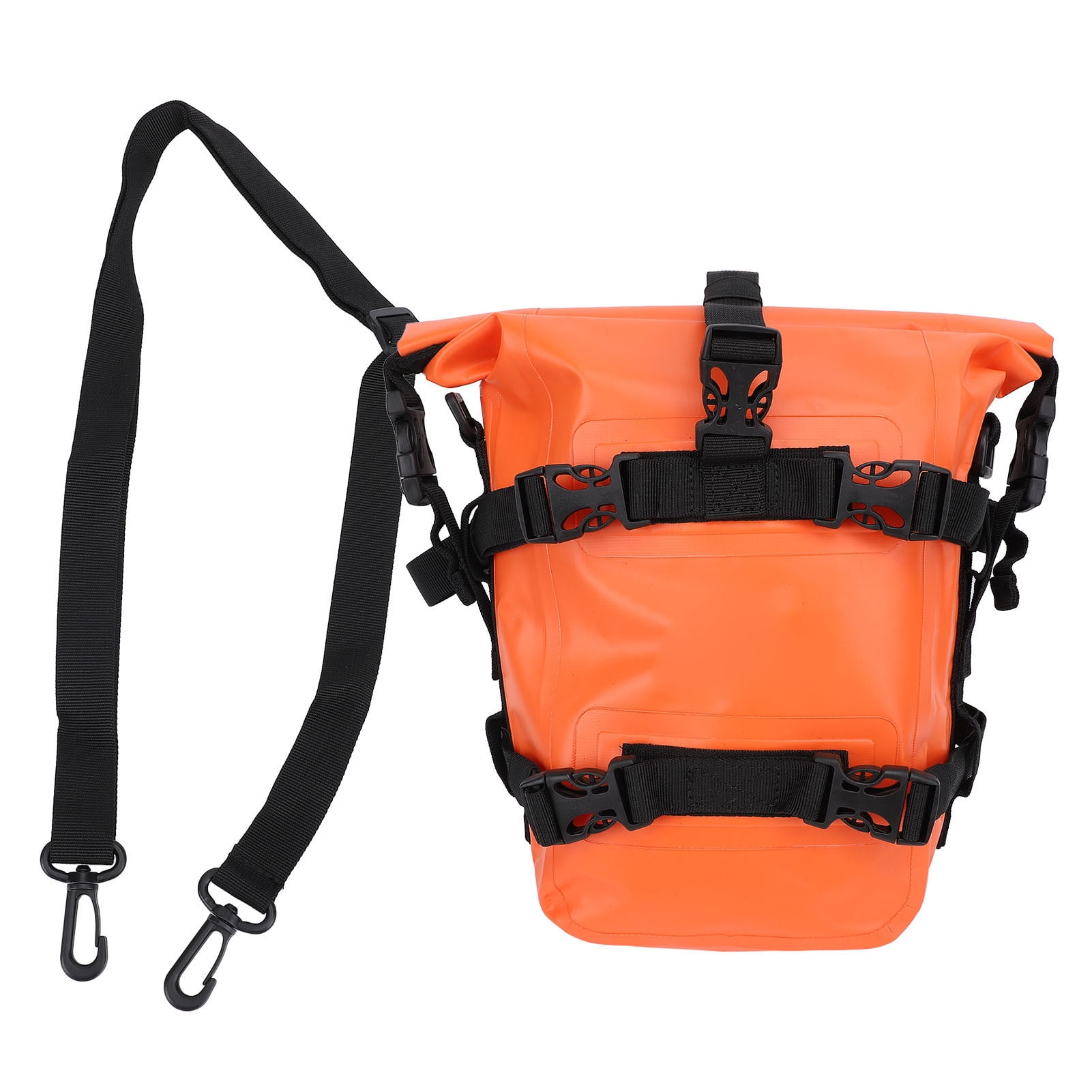 Heavy,Duty Motorcycle Side Saddle Bag, Waterproof PVC Crash Bar Bag ...
